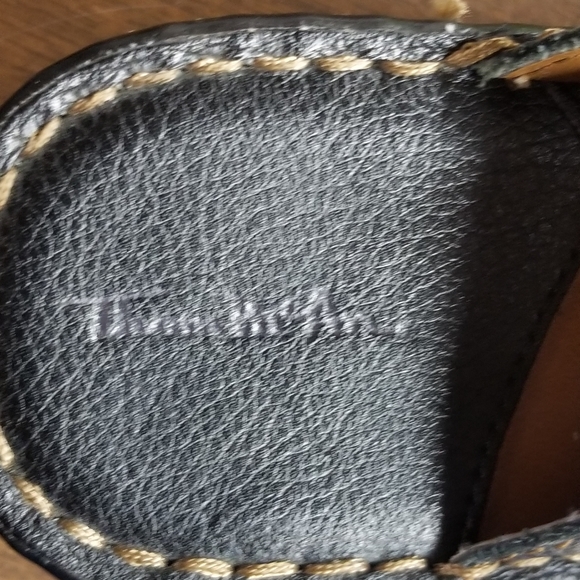 Thom McAn | Shoes | Thom Mcan Shackle Black Clogs Sz 75 | Poshmark
